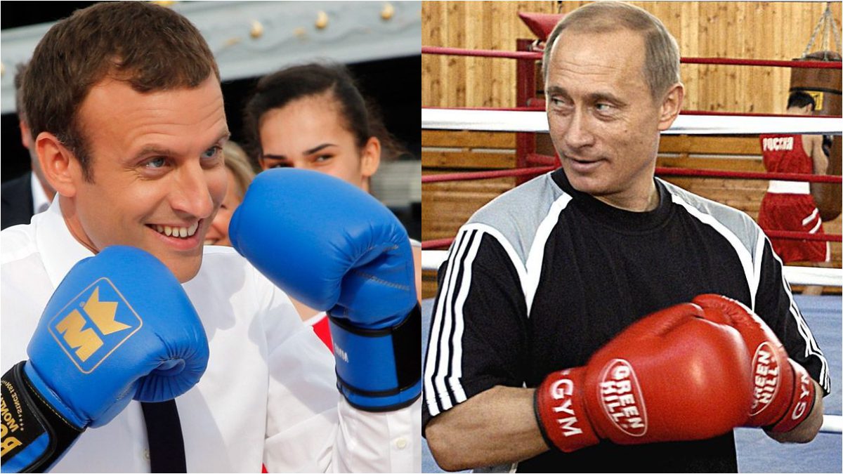 Emmanuel Macron vs Poutine : La tension bientôt réglée sur un ring de ...